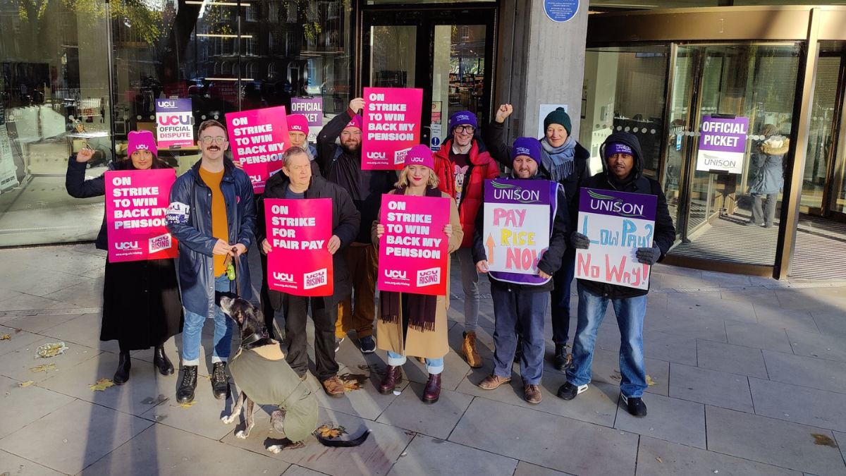 Biggest picket lines ever on university campuses across the UK – UCU