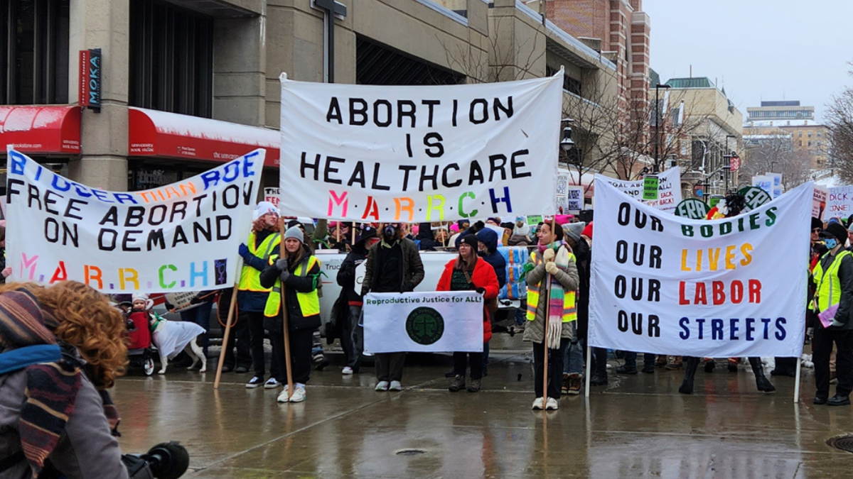 “Bigger than Roe” – Report on Madison reproductive justice march